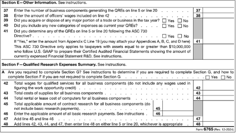 The New IRS R&D Form 6765 Is Here – Are You Prepared?